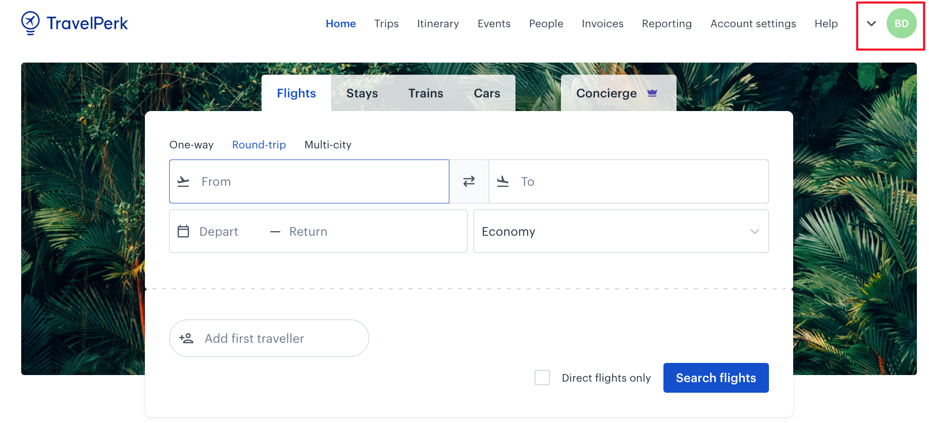 Change the language on TravelPerk – Help center